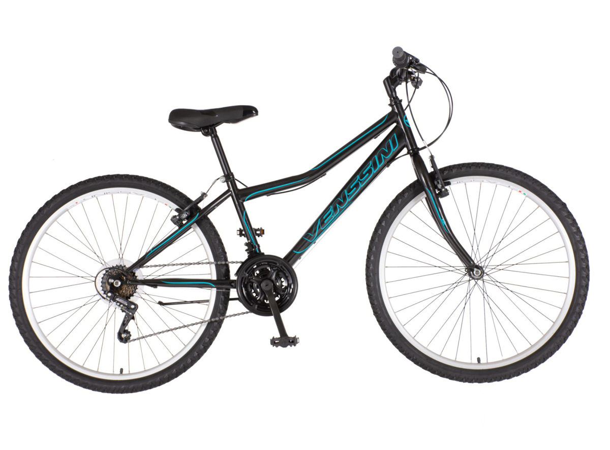 BICIKL MTB VENSSINI MODENA 26" 14" V-BRAKE 18 BRZINA 142-165CM (S) SIVI ...