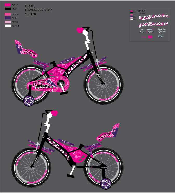 NAL.P.RAM.VEN sticker sta160 2021 @@@ | Venera Bike d.o.o.