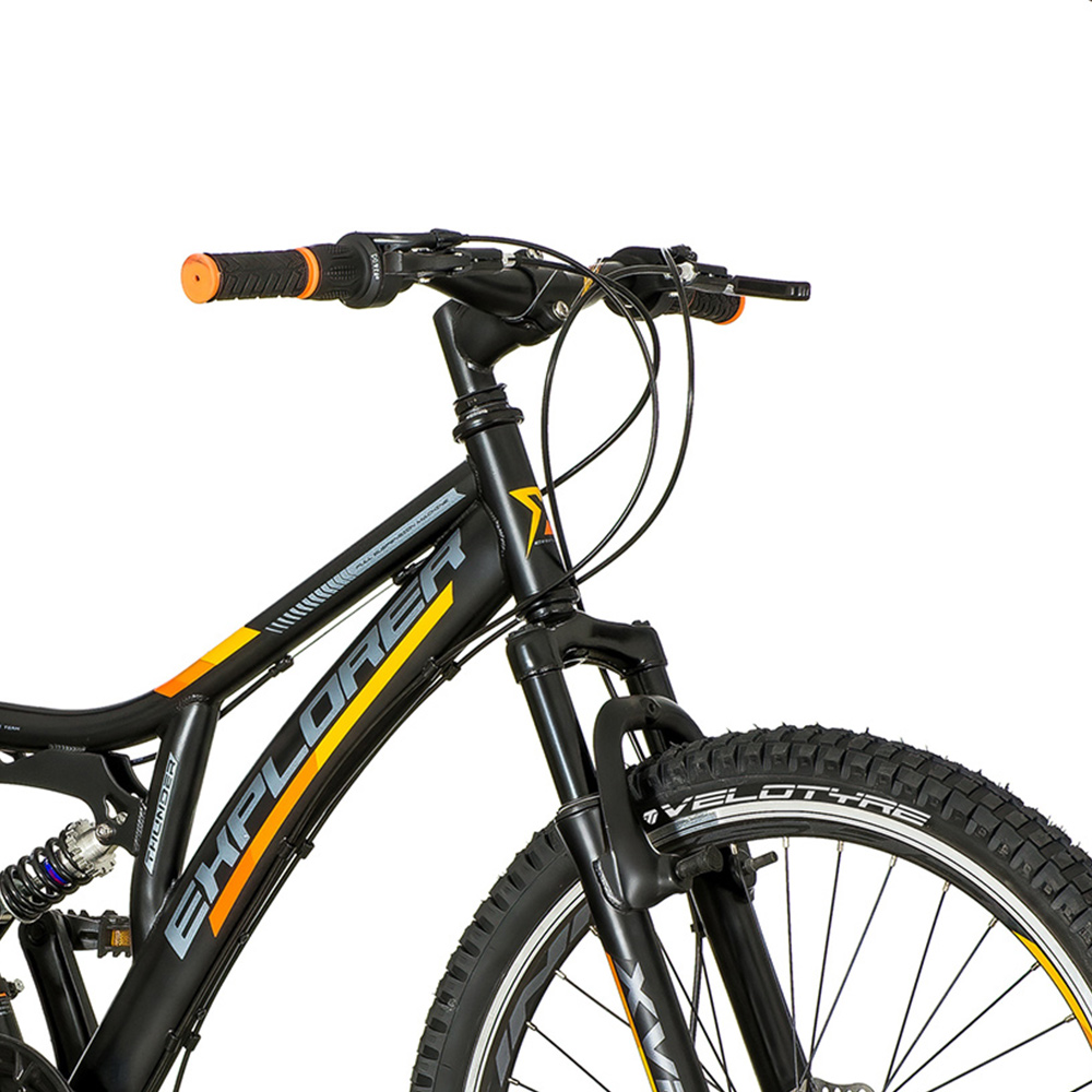 Explorer thunder full suspension bicikla crno siva-tan241am | Venera ...