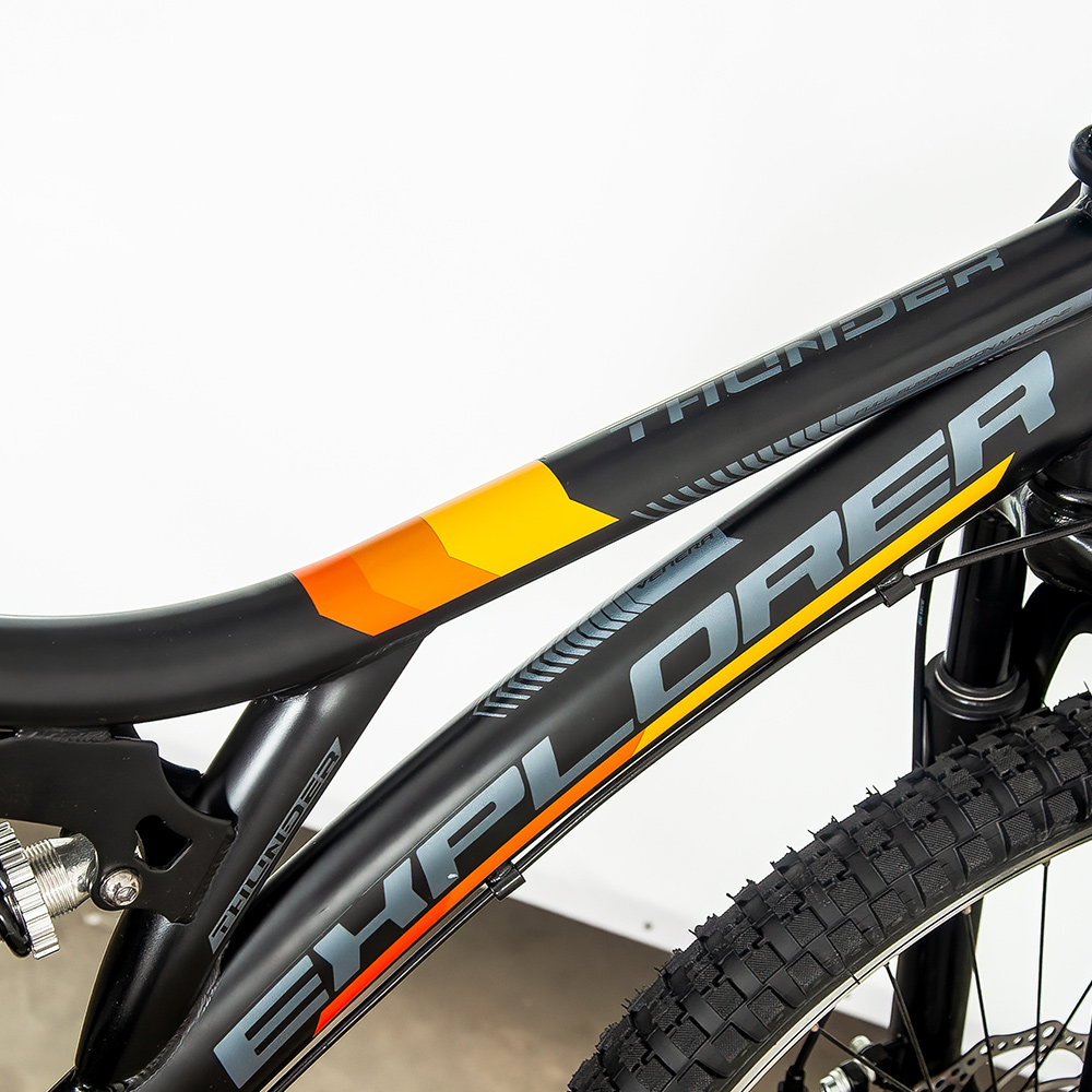 Explorer thunder full suspension bicikla crno siva-tan241amd2 | Venera ...