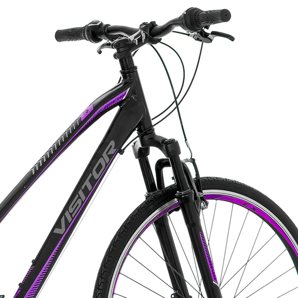Touring cross bicikla visitor crno ljubičasta-tre286amsp | Venera Bike ...