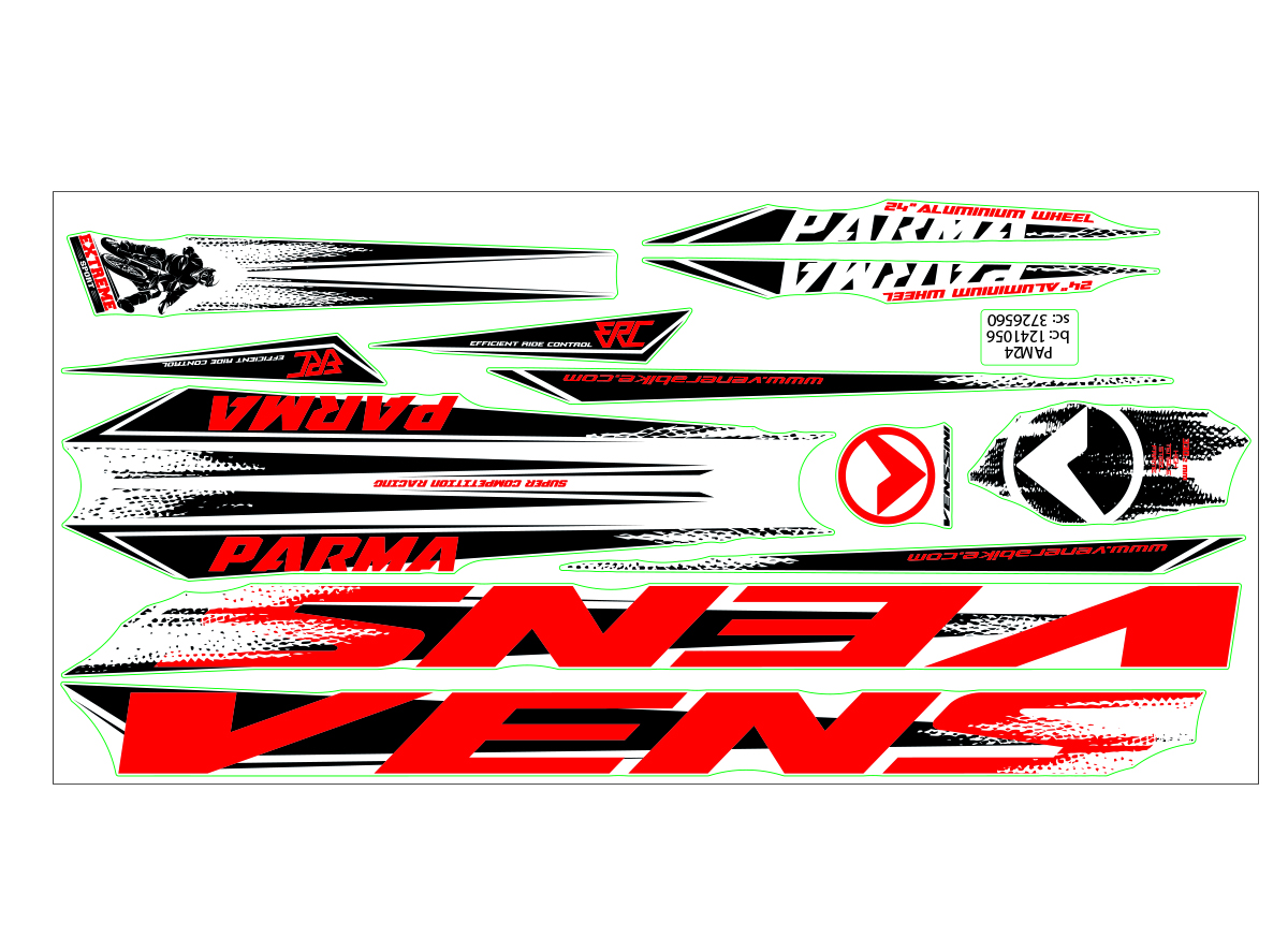 NAL.P.RAM.VEN STICKER PAM242MTVVB/24AR5P3/S13" | Venera Bike d.o.o.