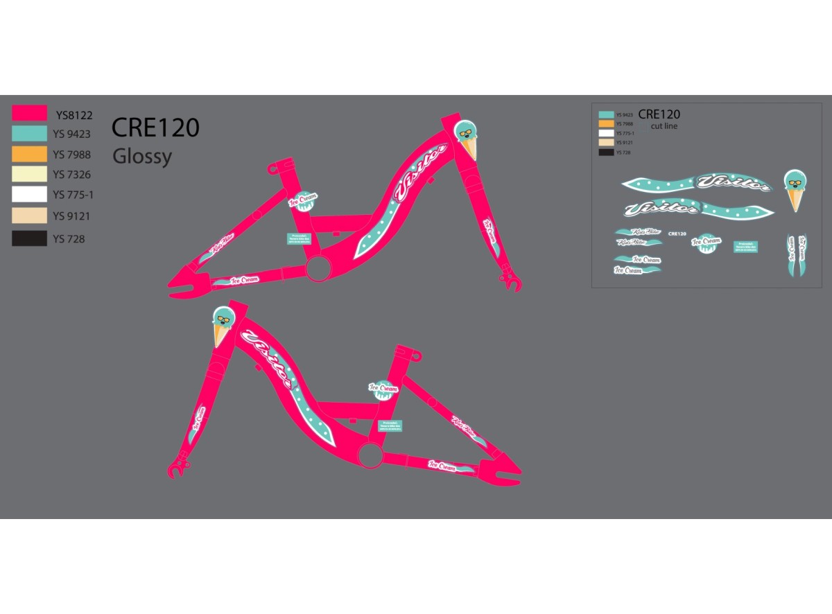 NAL.P.RAM.VEN sticker cre120 2022 @@@ | Venera Bike d.o.o.