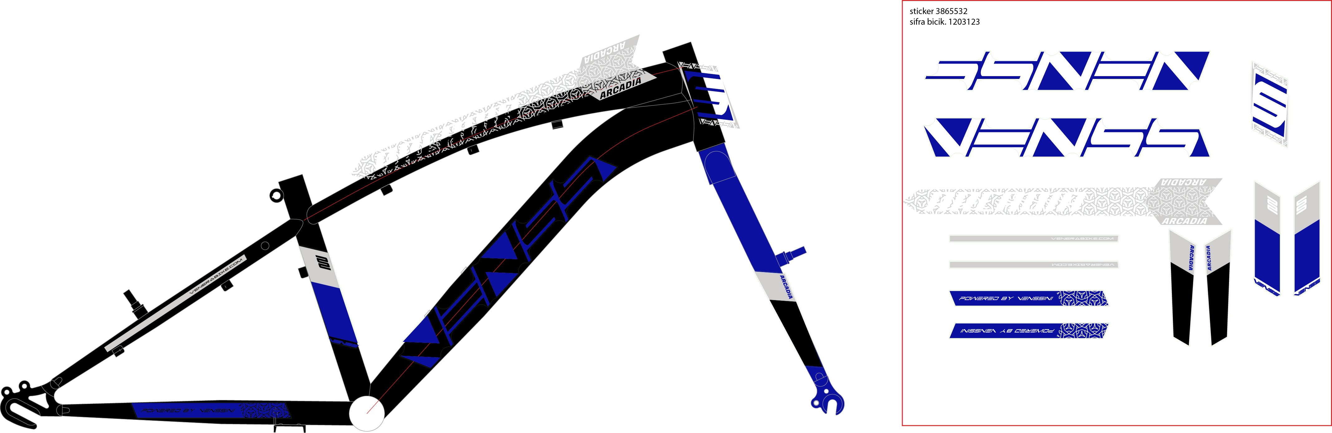 NAL.P.RAM.VEN DEC/VB/ARC202UTV/25AK03P01/XXS11 2025 | Venera Bike d.o.o.