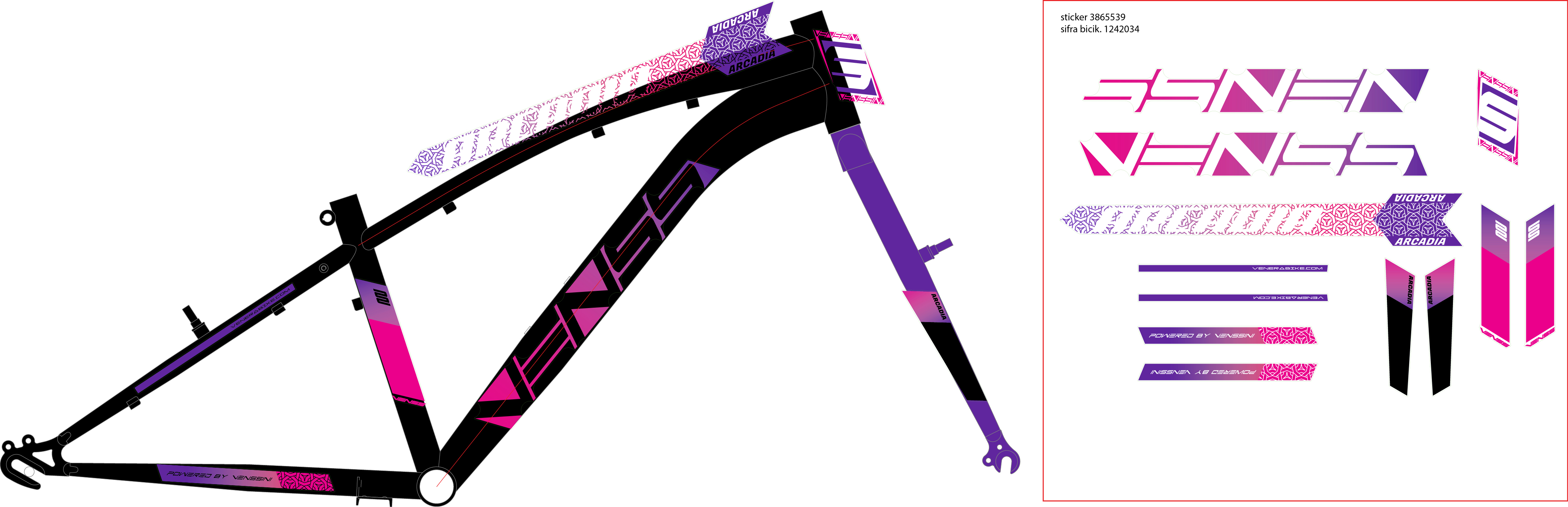 NAL.P.RAM.VEN YNG/VB/ARC242ZTV/25BK08P01/XS12 2025 | Venera Bike d.o.o.